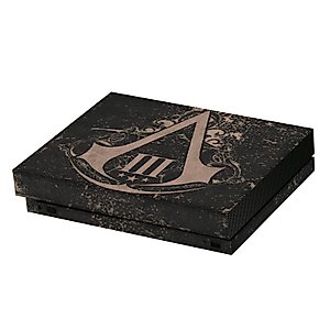 Head Case Designs Officially Licensed Assassin's Creed Old Notebook III Graphics Vinyl Sticker Gaming Skin Decal Cover Compatible With Xbox One X Console