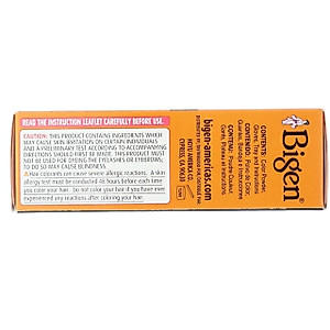 Bigen Permanent Powder Hair Color 59 Oriental Black 1 ea (Pack of 2)