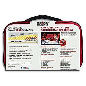 Orion Safety Products 8901 Deluxe Roadside Emergency Kit