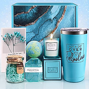 Birthday Gifts for Women, Relaxing Spa Gift Basket Set, Unique Gift Ideas for Women, Christmas Gifts for Mom Sister Best Friend Wife, Coworker Teacher Nurse Gifts for Women