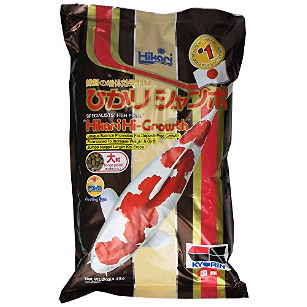 Hikari Usa Inc AHK08470 Hi Growth Large 4.4lb