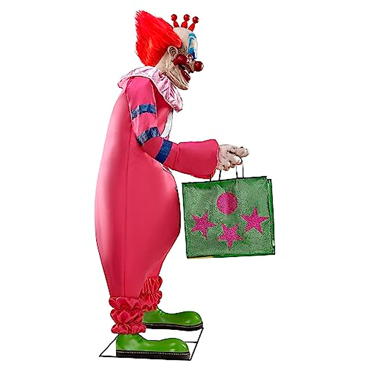 Spirit Halloween Killer Klowns from Outer Space 7.2 Ft Slim Animatronic | Officially Licensed | Decorations | Animated