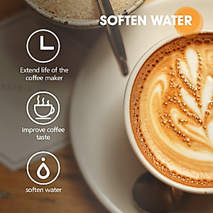 Coffee Water Filter Replacement for AquaClean CA6903/10/00/01/22/47, CA6707/00/10, CMF009, Philips 2000/3000/3100/4000/5000, 421946039401, 421944050461 Coffee Machine, 3Pack by PUREPLUS