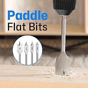 100-Piece Drill Driver Bit Set,High-Speed Steel Titanium Drill and Screwdriver Bit Set for Metal,Wood and Masonry,Suitable for Professional Work,it Matches Impact Driver and Drills on Market