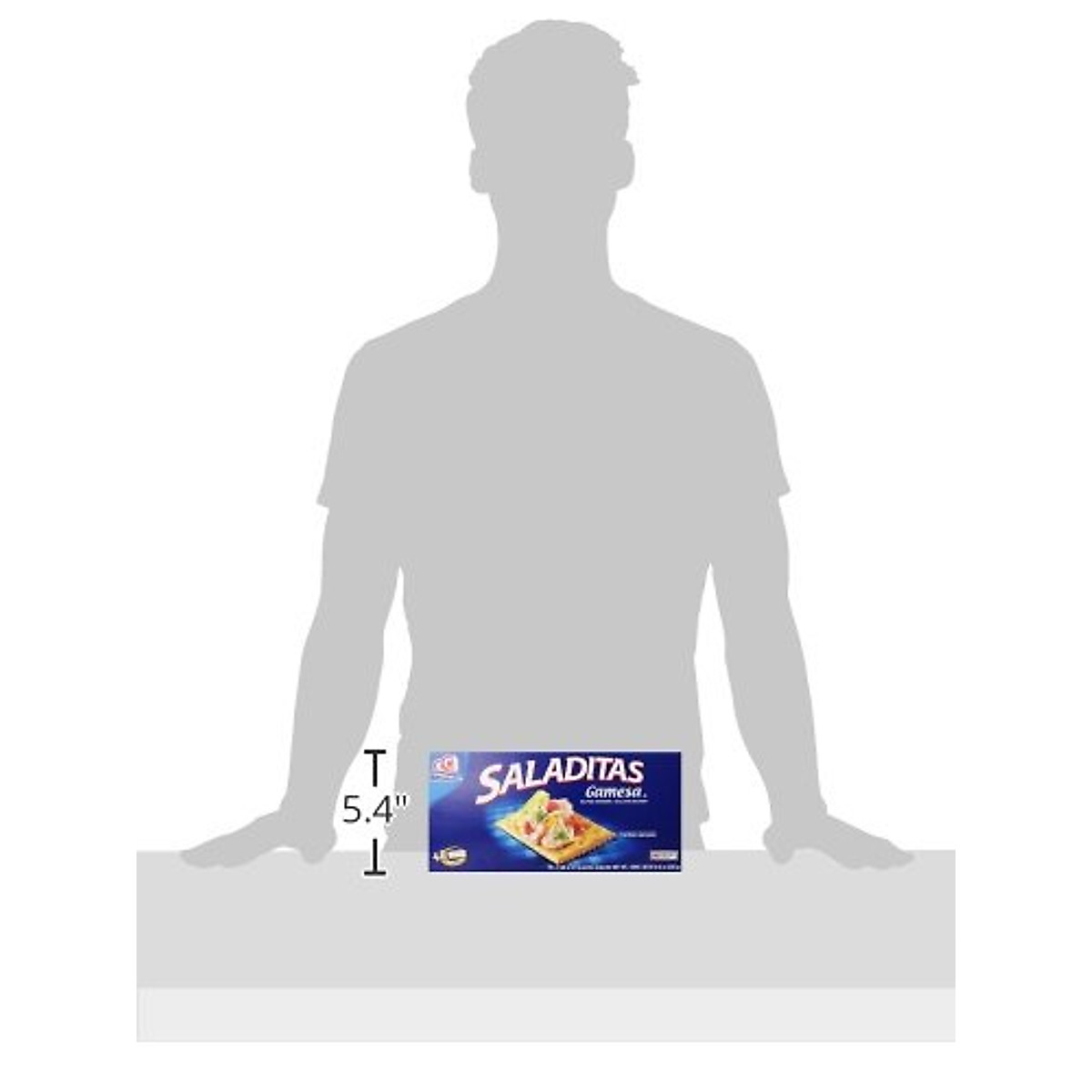 Gamesa Saladitas Crackers, 48 Count (Pack of 1)