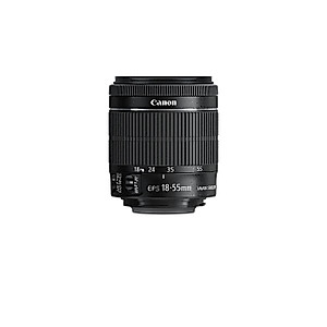 Canon EF-S 18-55mm f/3.5-5.6 is STM Camera Lens