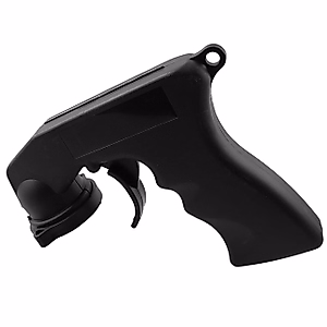 Can Spray Handle LQ Industrial 2PCS Black Instant Aerosol Spray Triggers Spray Adapter for Painting Spray Grip