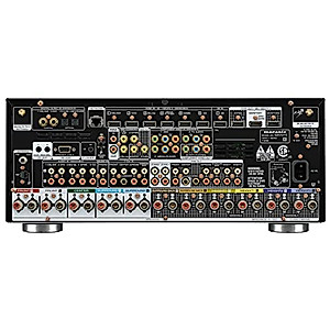 Marantz AVR SR7015-9.2 Channel Amplifier, 8K HDMI Upscaling, Auro 3D, IMAX Enhanced, Dolby Surround Sound, Alexa + HEOS Compatibility, Easy to Setup