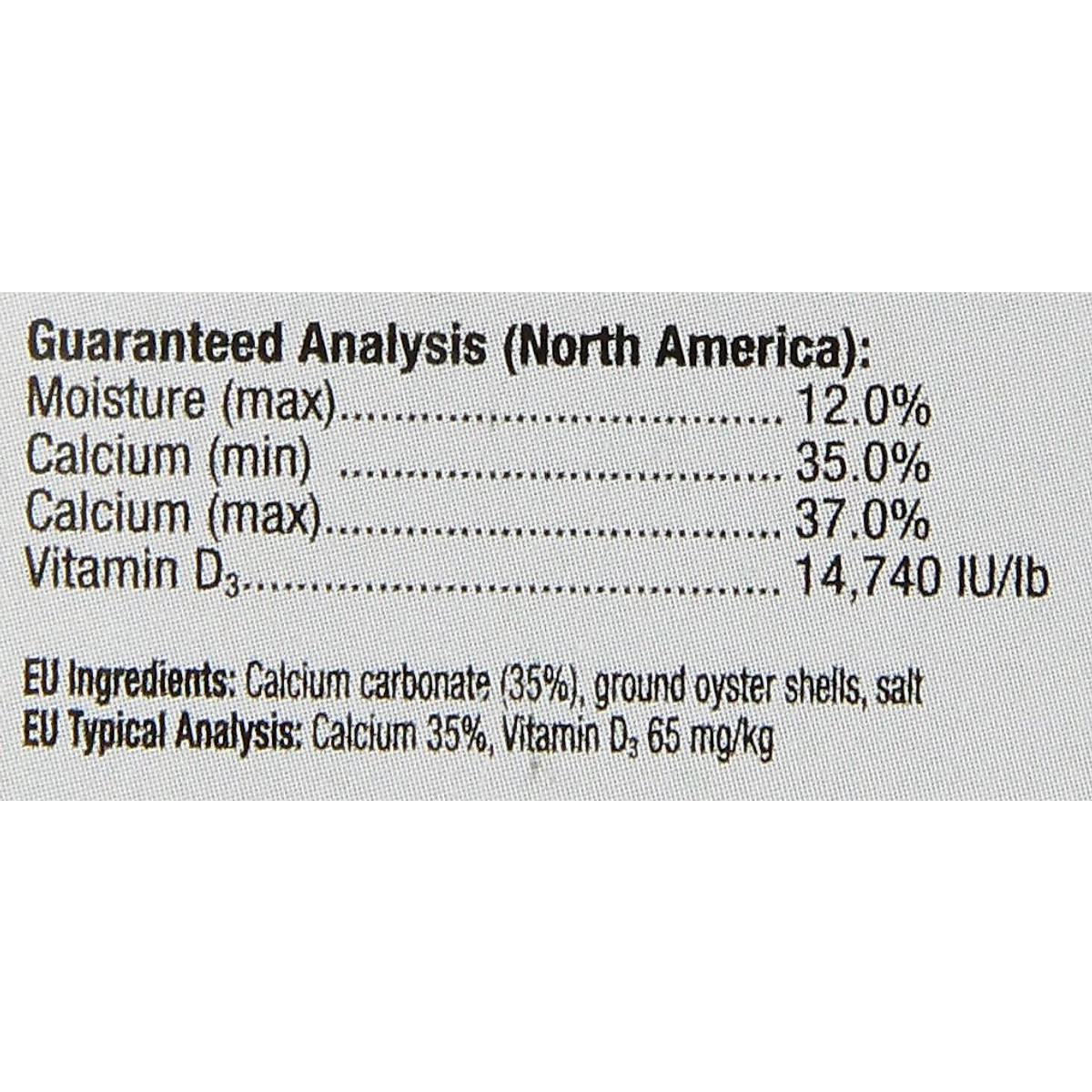 Exo Terra Calcium + D3 Powder: Ultra-fine, Phosphorus Free Formula Boosts Bone Health & Calcium Absorption Ideal for Insects, Fruits & Veggies 1.4 oz.