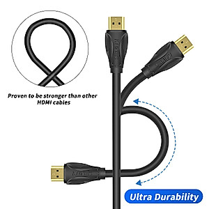 4K HDMI Cable 85ft, High Speed Hdmi Cables (HDMI2.0,18Gbps,1080P)-Ethernet Audio Return Video 4K HDMI Cable, Ultra High Speed Gold Plated Connectors, Compatible with Playstation Arc PS3 PS4 PC HDTV