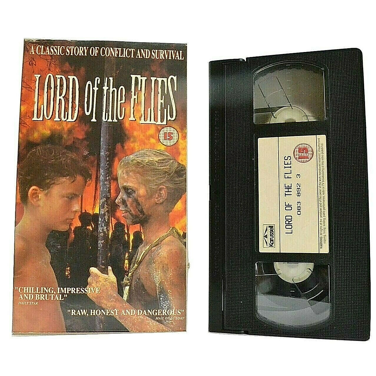 Lucky Break (2001) - British Musical Comedy - Large Box - James Nesbitt - VHS