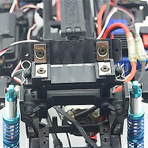 DKKY 1 Set of Plastic Magnetic Stealth Stealth Body Pillar-Type Housing, Free of Disassembly, Suitable for Drifting RC car TRX4 T4 Series car Shell Fixed Support