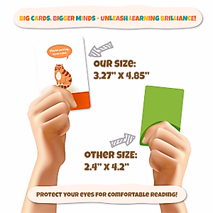 TAOZI&LIZHI Toddler Flash Cards, Set of 64 Letters, Colors, Shapes, Numbers, Animal and Fruits, Alphabet Learning Toy Educational Preschool Toddler Flashcards