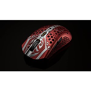 Finalmouse Starlight-12 Wireless Gaming Mouse (Multiple Variations) (Small, Ares, Red)