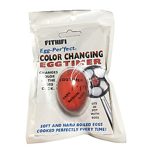 Colour Changing Egg Perfect Egg Timer Boiled Egg Timer -RED