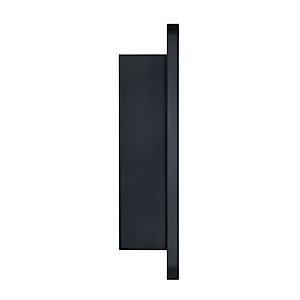 EGHOME Surface Mount Black Round CircleBathroom Medicine Cabinet with Mirror Circlular Shaped Stainless Steel Metal Framed Medicine Cabinets Bathroom Cabinet with Mirror 24'' Diameter