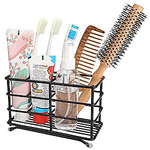 puao Stainless Steel Electric Toothbrush Holder and Toothpaste Holder for Your Bathroom