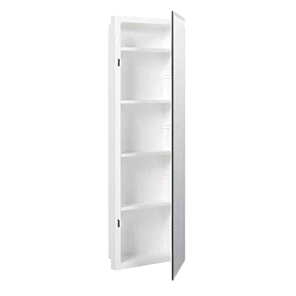 American Pride, 12 x 36 in, Frameless Beveled Mirror Medicine Cabinet, 12 in. x 36