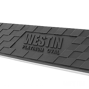 Westin 21-1955 Platinum Black Oval Step Bar