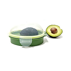 halteoly Avocado Saver Holder Food Crisper Storage Box Fruit Keeper Avocado Keeper Storage container-Keep Your Avocados Fresh for Days