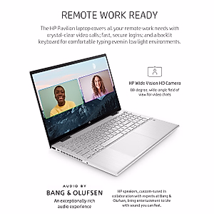 HP Pavilion x360 15.6 inch 2-in-1 Laptop PC, 11th Gen Intel Core i5-1135G7, 12 GB RAM, 256 GB SSD Storage, Full HD IPS Micro-Edge Display, Windows 10 Home, HD Webcam, Audio by B&O (15-er0010nr, 2021)
