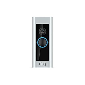 Ring Video Doorbell Pro – Upgraded, with added security features and a sleek design (existing doorbell wiring required)