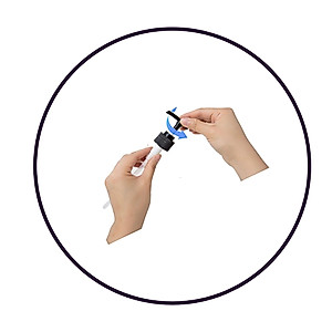 32 oz Amber Plastic PET Plastic Bottle with Black Hand Lotion Pump and Kraft Labels (3)