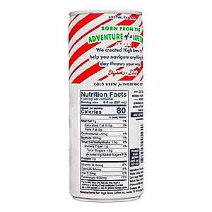 High Brew Coffee, Cold Brew Coffee, Peppermint Mocha, 8 Fl Oz, Ready-To-Drink (Pack of 12)