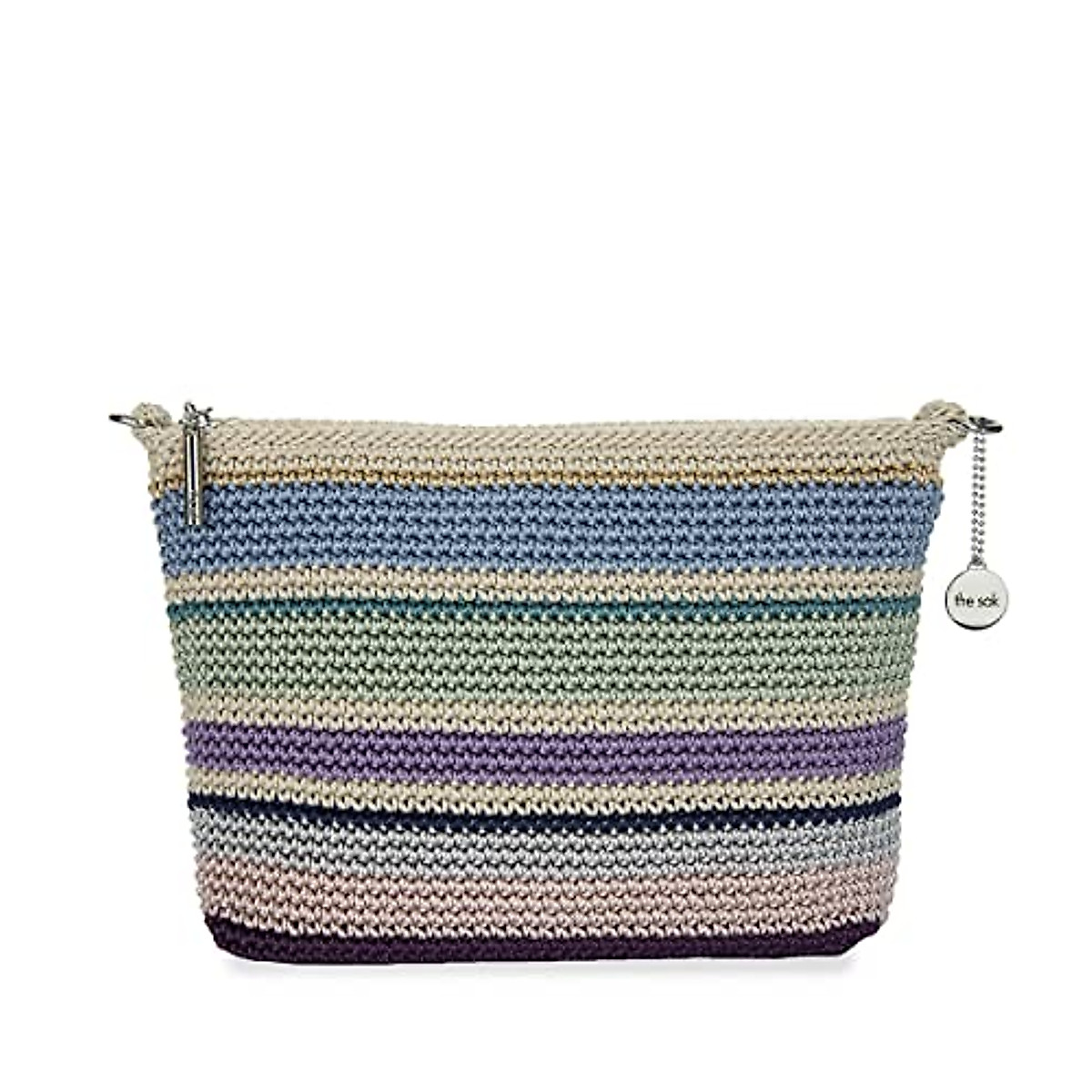 The Sak womens Hand-crochet 3-in-1 Lumi Hand Crochet 3 in 1 Crossbody, Mendocino Stripe, One Size US