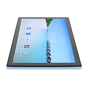 Ymiko 10.1 Inch Tablet 8.1, 2GB RAM 32GB ROM, Octa Core CPU, Front 5MP Rear 13MP Cameras, 4G Calling, 100‑240V (Blue)