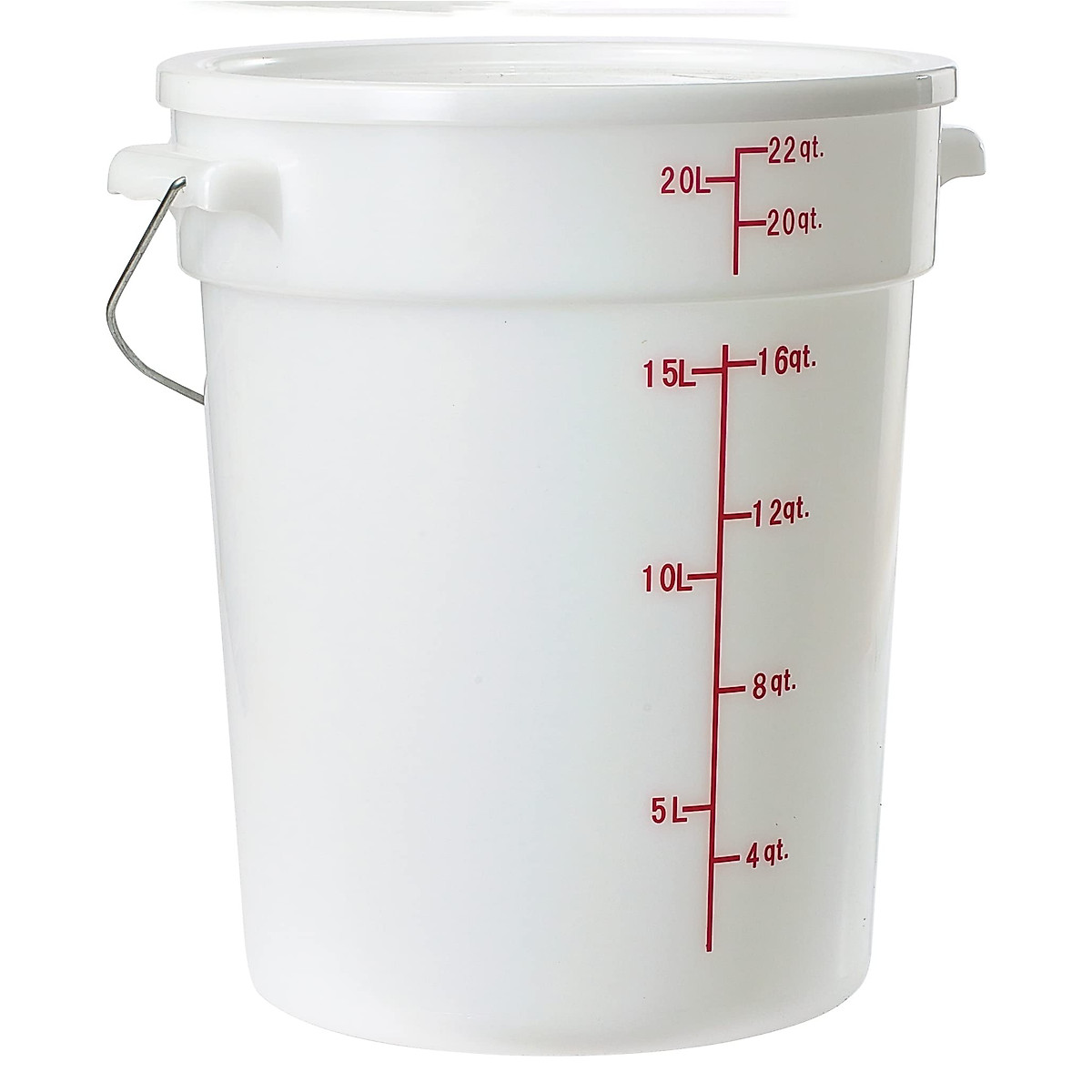 Beverage Dispenser White BPA Free Polypropylene 6 Gallon