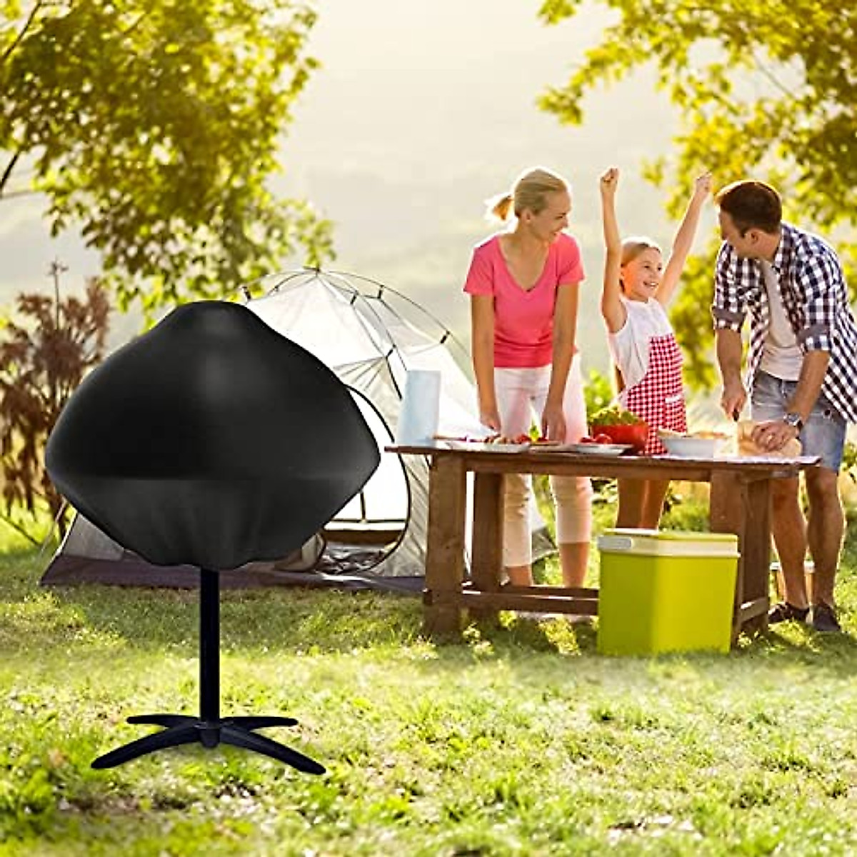 Nomiou Grill Cover Fit for George Foreman 12-Serving Indoor/Outdoor Rectangular Electric Grill GFO201R,24"X10"X17"