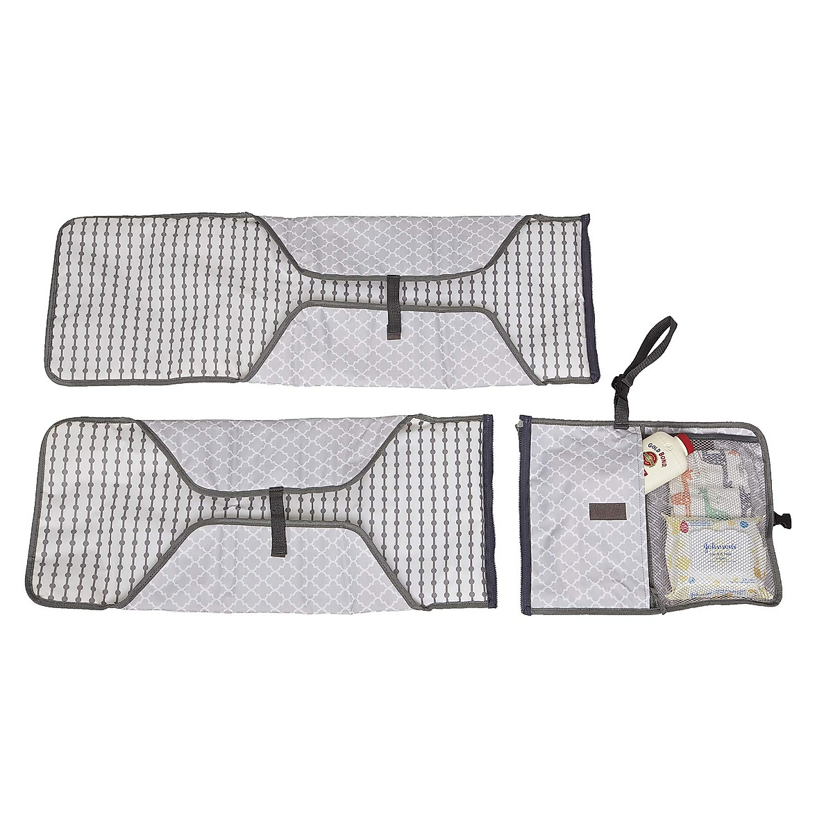 Portable Diaper Changing Kit w/ 2 Pads by BabyJoppa