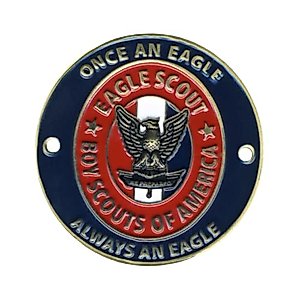 Eagle Scout Hiking Stick Medallion -