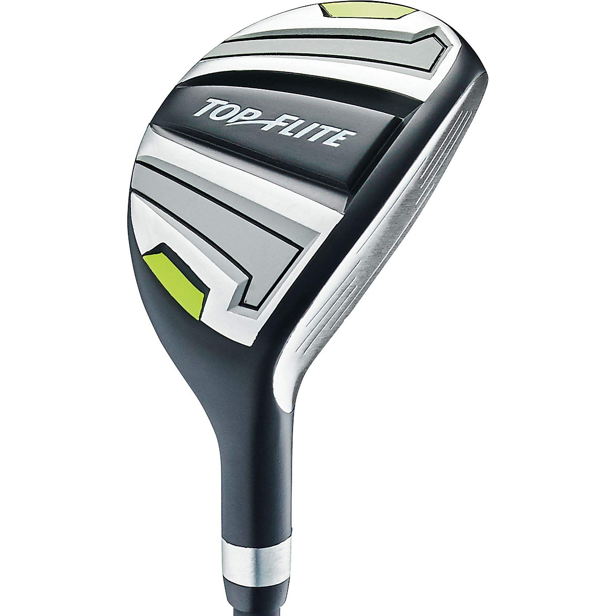 Top Flite 2019 Kids' 9-Piece Complete Set – (Height 53” and Above)-Grey/Volt-Left Hand