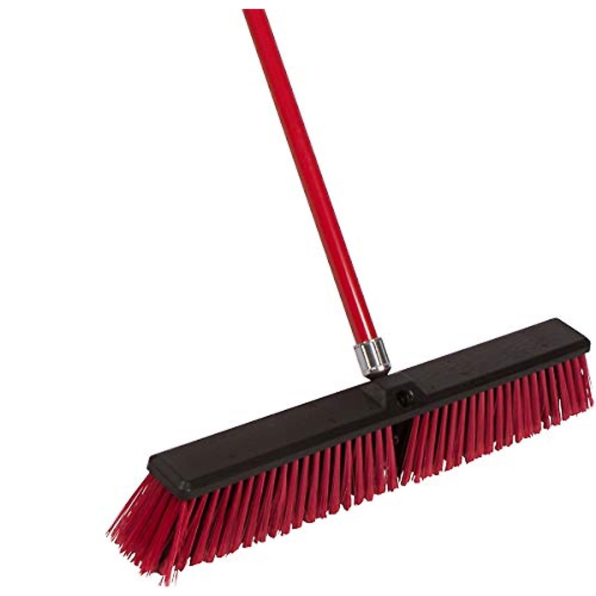 Tidy Tools Large 24'' Multi-Surface Push Broom with Alloy Handle