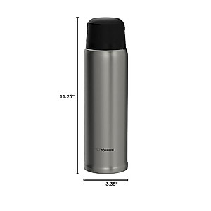 Zojirushi SJ-JS10XA Stainless Steel Bottle Mug, Silver