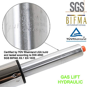 Duhome 410 Adjustable Height Swivel Medical Clinic Tattoo Spa Salon Stool with Wheels (Black)