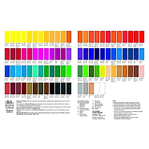 Winsor & Newton Designers' Gouache Introductory 10-Tube Paint Set, 14ml,Blue,green,ivory,white