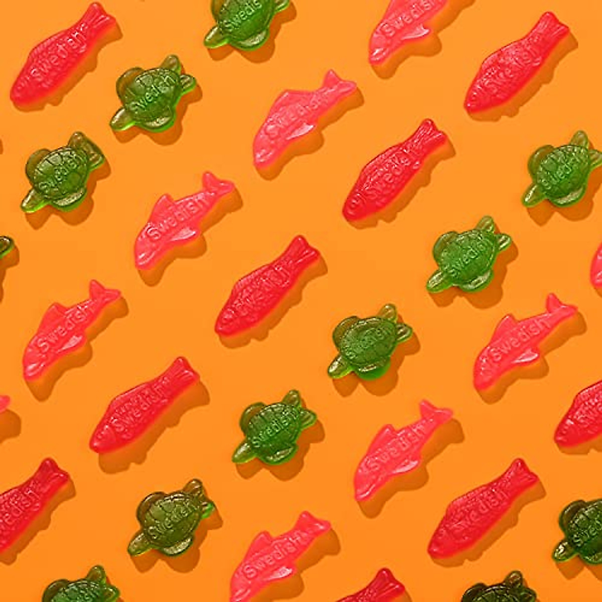 SWEDISH FISH and Friends Soft & Chewy Candy, 12-3.59 oz Bags