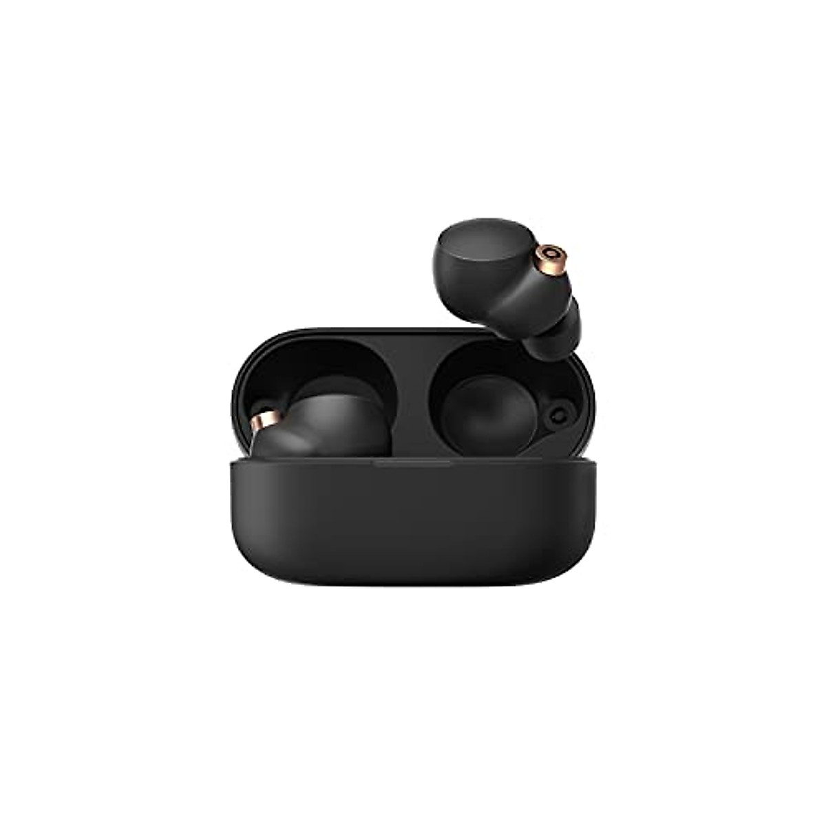 Sony WF-1000XM4 Truly Wireless Noise Cancelling Headphone - Optimised for Alexa and Google Assistant - with Built-in mic for Calls - Bluetooth Connection - Black/Copper