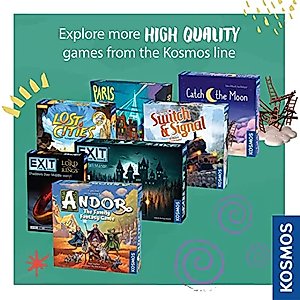 Exit: The Mysterious Museum | Exit: The Game - A Kosmos Game | Family-Friendly, Card-Based at-Home Escape Room Experience for 1 to 4 Players, Ages 10+