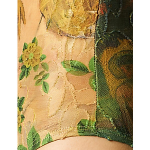 Desigual woMens Casual Blouse, Green, Small US