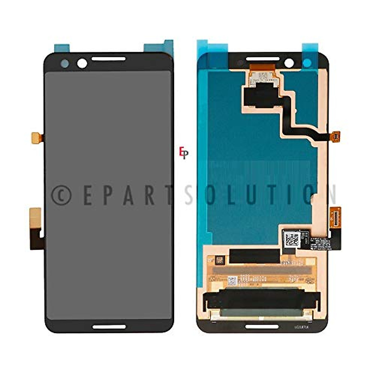 ePartSolution_ LCD Display Touch Screen Digitizer Glass Assembly for Google Pixel 3 (2018) G013A Replacement Part USA