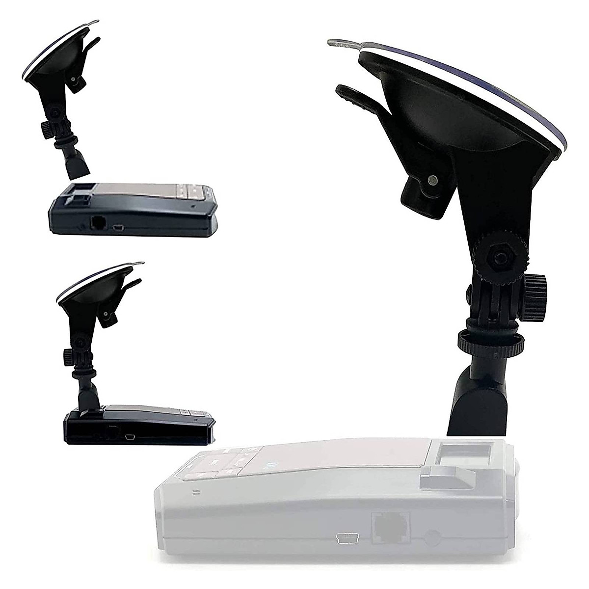 KPPTYTY EZ Mag Suction Mount, Strong Suction Mount for Escort IX, IXC, Max 360C, Max 3, and Max 360, Redline EX Beltronics Cobra DualPro GT 360 Radar Detector Black EZ Magnetic Mount