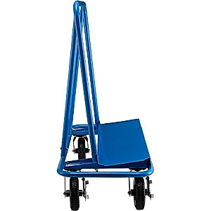 Global Industrial Sheet Rock Drywall Cart 8" No Flat Wheels 2400 Lb. Capacity, 47-1/2"L x 21-1/2"W x 46-1/4"H