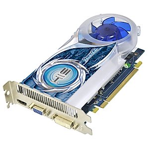 HIS H467QS1GH Radeon HD 4670 IceQ HDMI Dual DL-DVI HDCP 1 GB 128bit DDR3 PCI Express 2.0 X16 Video Card Retail (RoHS)