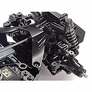 TAMIYA 58677 Volkswagen 1:10 VW Karmann GHIA (M-06L), Remote Controlled Car, RC Vehicle, Model Building, Hobby Crafts