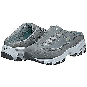 Skechers Sport Women's Resilient Fashion Sneaker, Gray/White, 9 M US