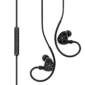 Fanmusic Truthear HOLA Earphone Dynamic in-Ear Minitors with 0.78 2Pin Interchangeable Cable(with Mic)